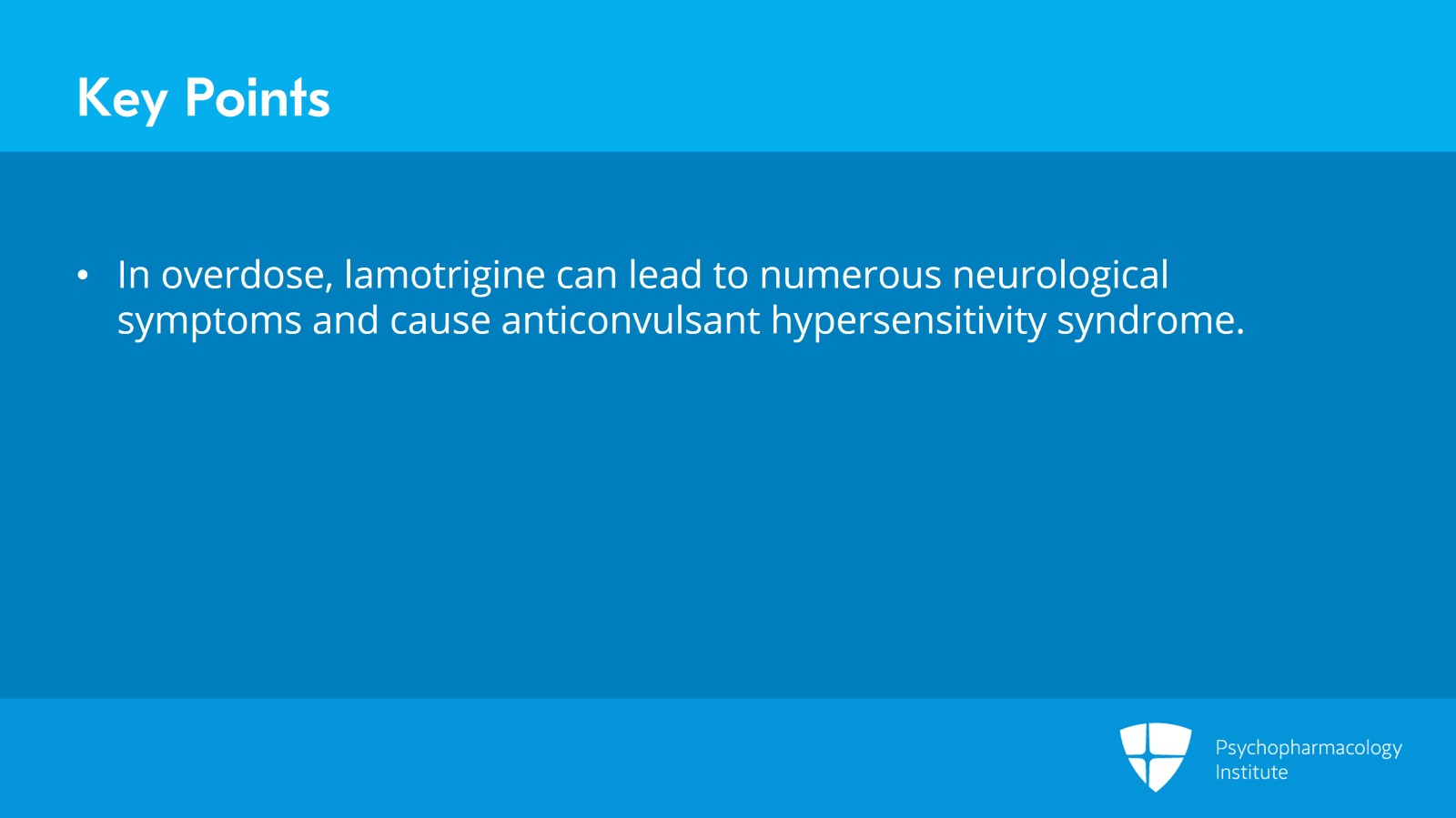 Lamotrigine: Side Effects and Special Considerations ...